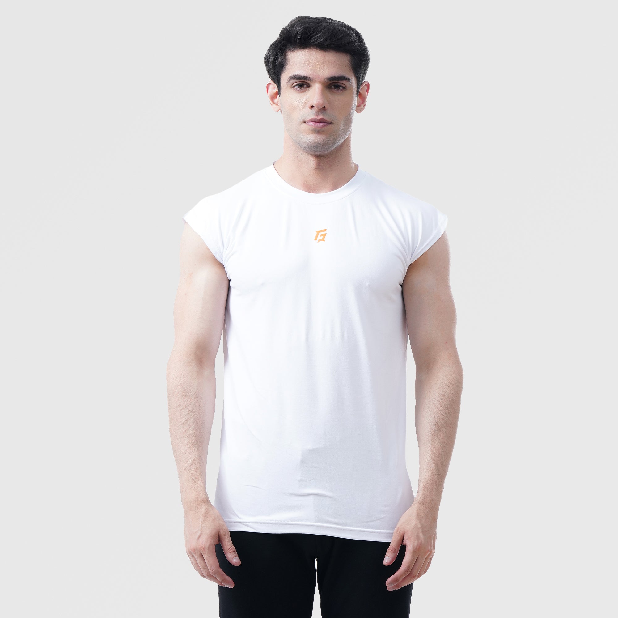 Cut Off Tank (White)