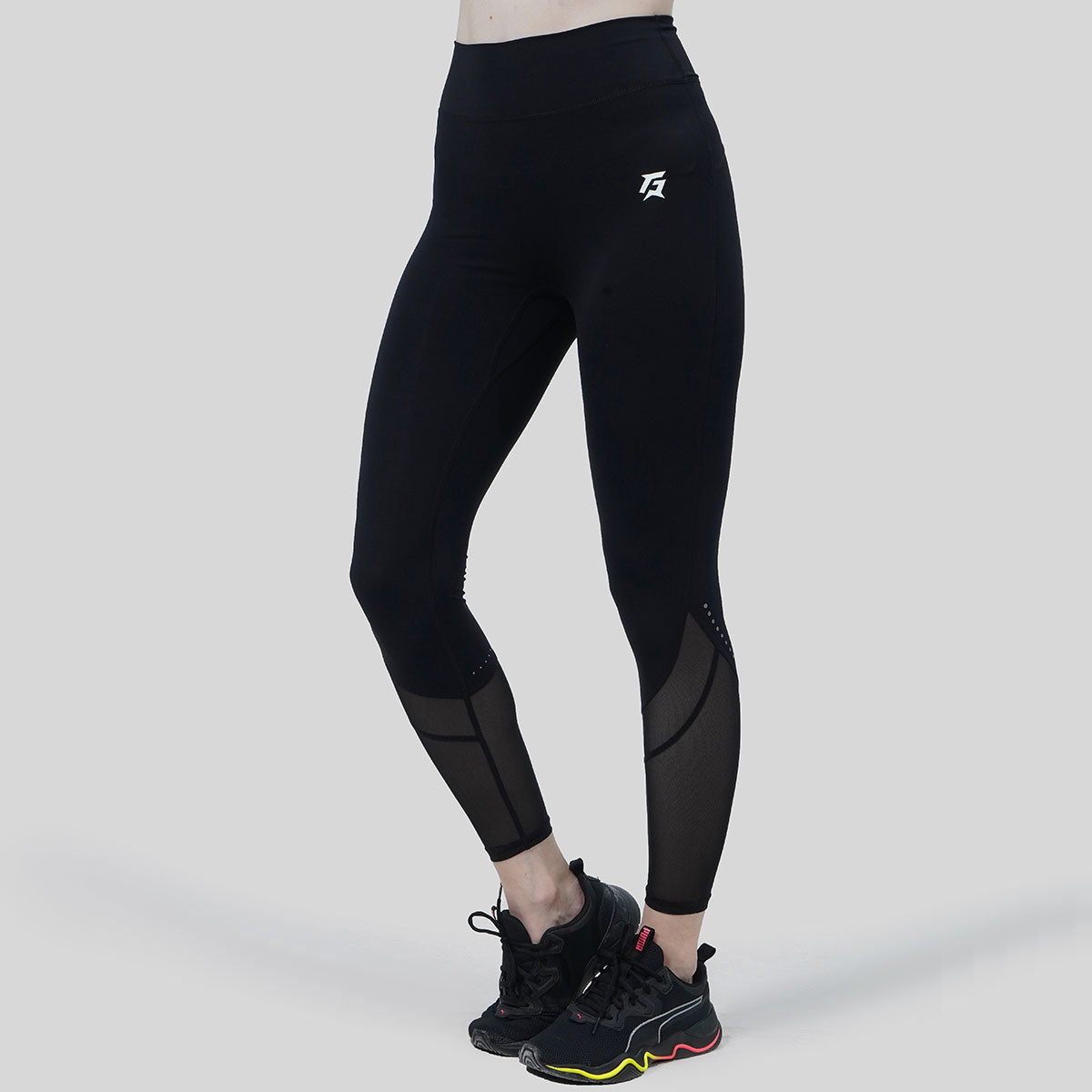 Stretch Net Leggings (Black)